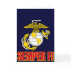Semper Fi [EGA] Card | Zazzle