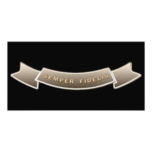 Semper Fidelis Card | Zazzle