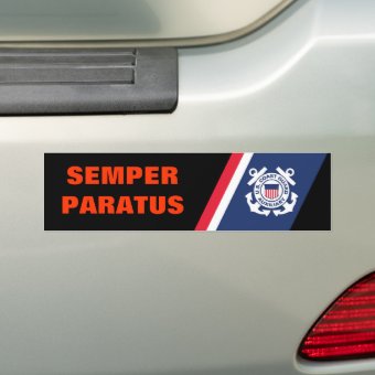 Semper Paratus Bumper Sticker | Zazzle
