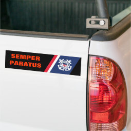 Semper Paratus Bumper Sticker | Zazzle