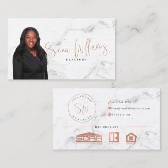 Sena Williams Business Card | Zazzle