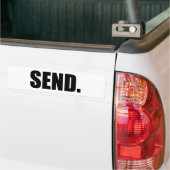 Send Bumper Sticker | Zazzle