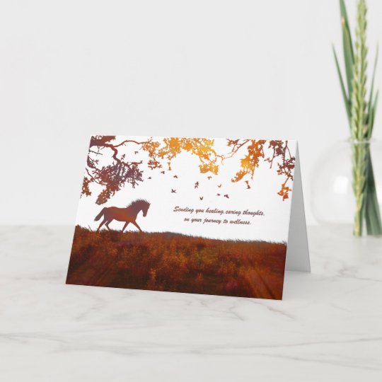 Send Healing Caring Thoughts Card | Zazzle.com
