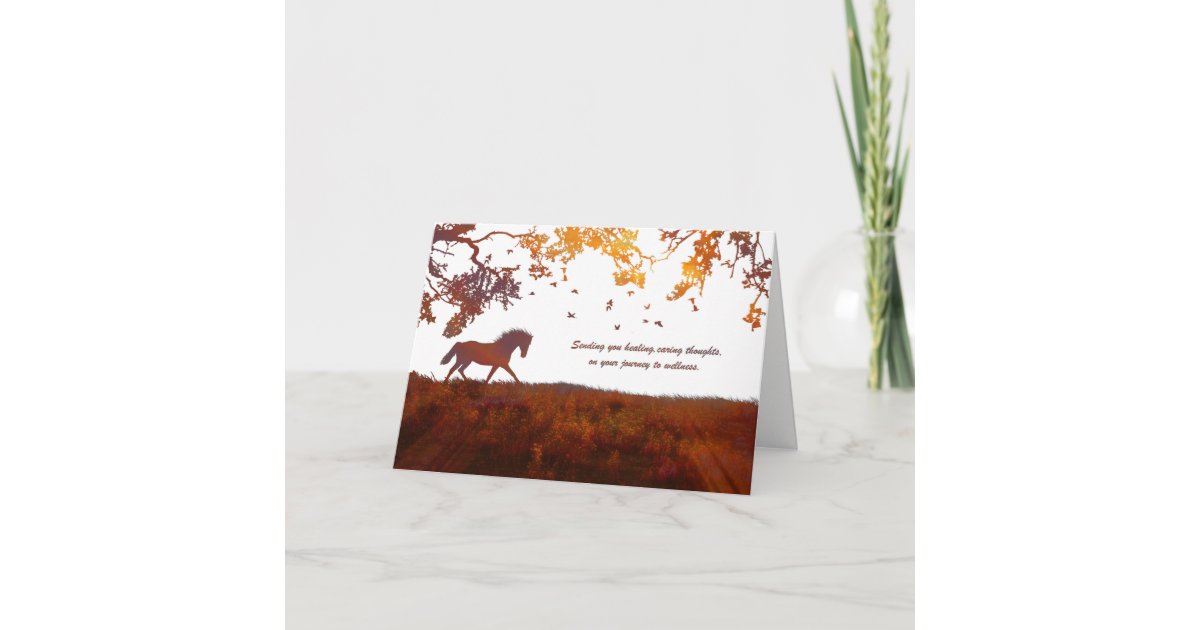 Send Healing Caring Thoughts Card | Zazzle