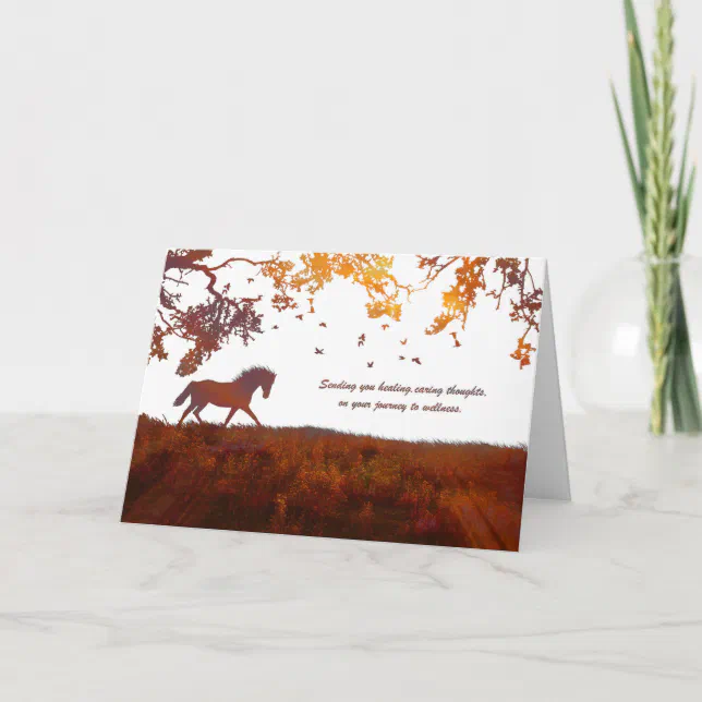 Send Healing Caring Thoughts Card | Zazzle