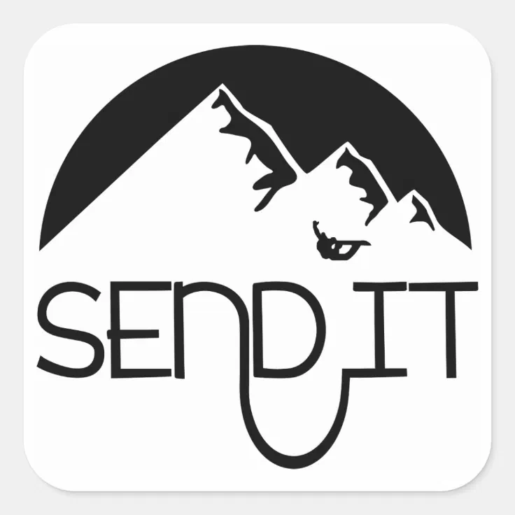 Send It Sticker | Zazzle