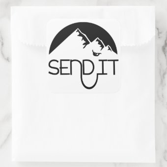 Send It Sticker | Zazzle