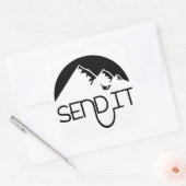 Send It Sticker | Zazzle