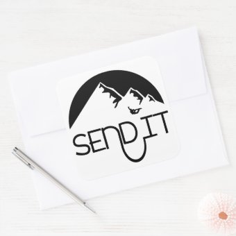 Send It Sticker | Zazzle