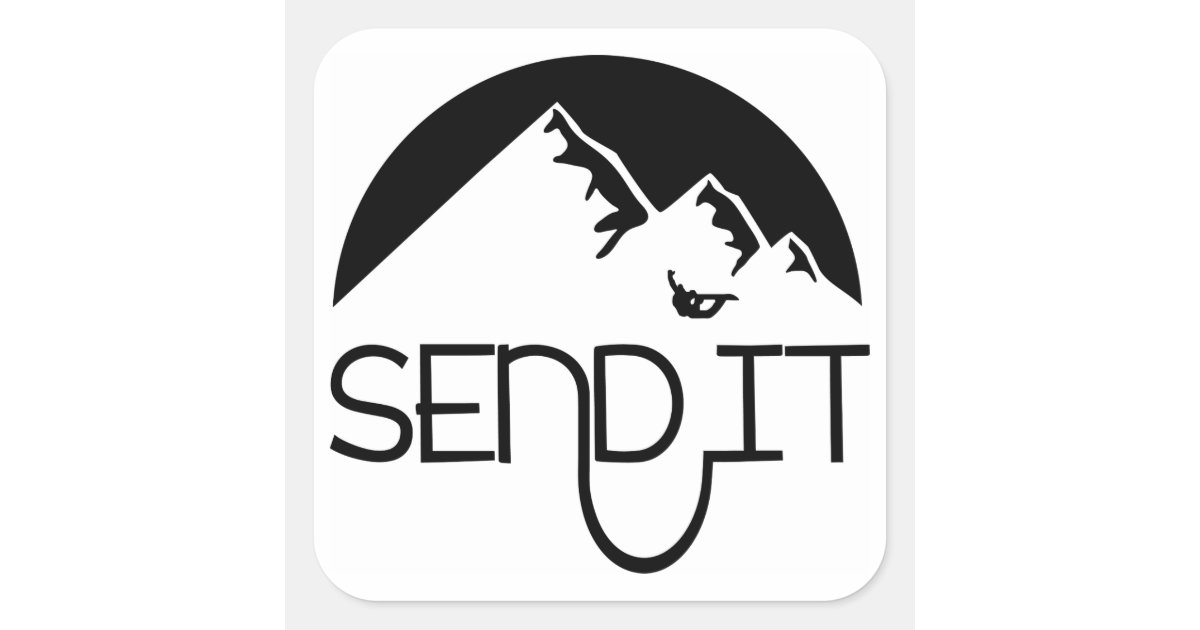 Send It Sticker | Zazzle