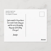 Sending a hug postcard | Zazzle