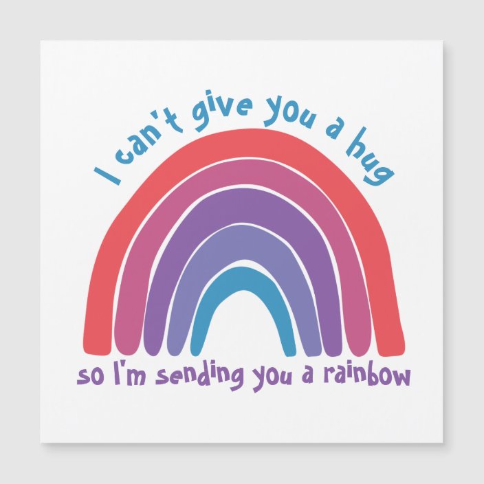 Sending You a Rainbow Thinking of You | Zazzle.com