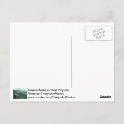 Seneca Rocks West Virginia Photo Postcards | Zazzle