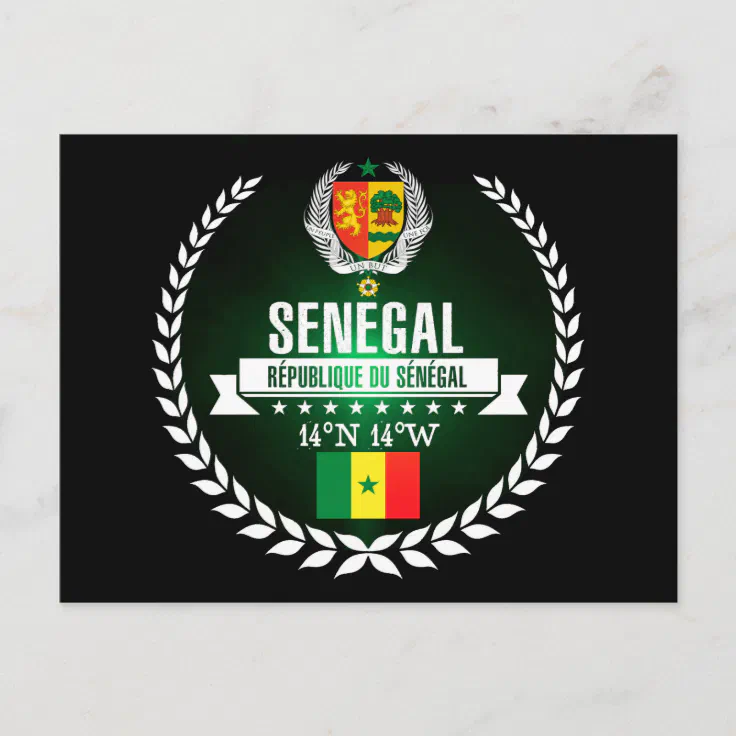 Senegal Postcard | Zazzle