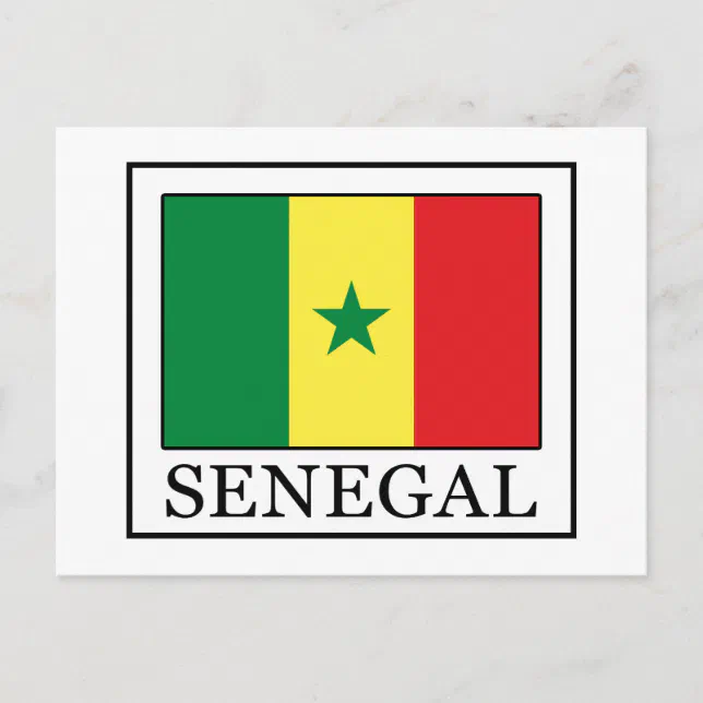 Senegal Postcard | Zazzle