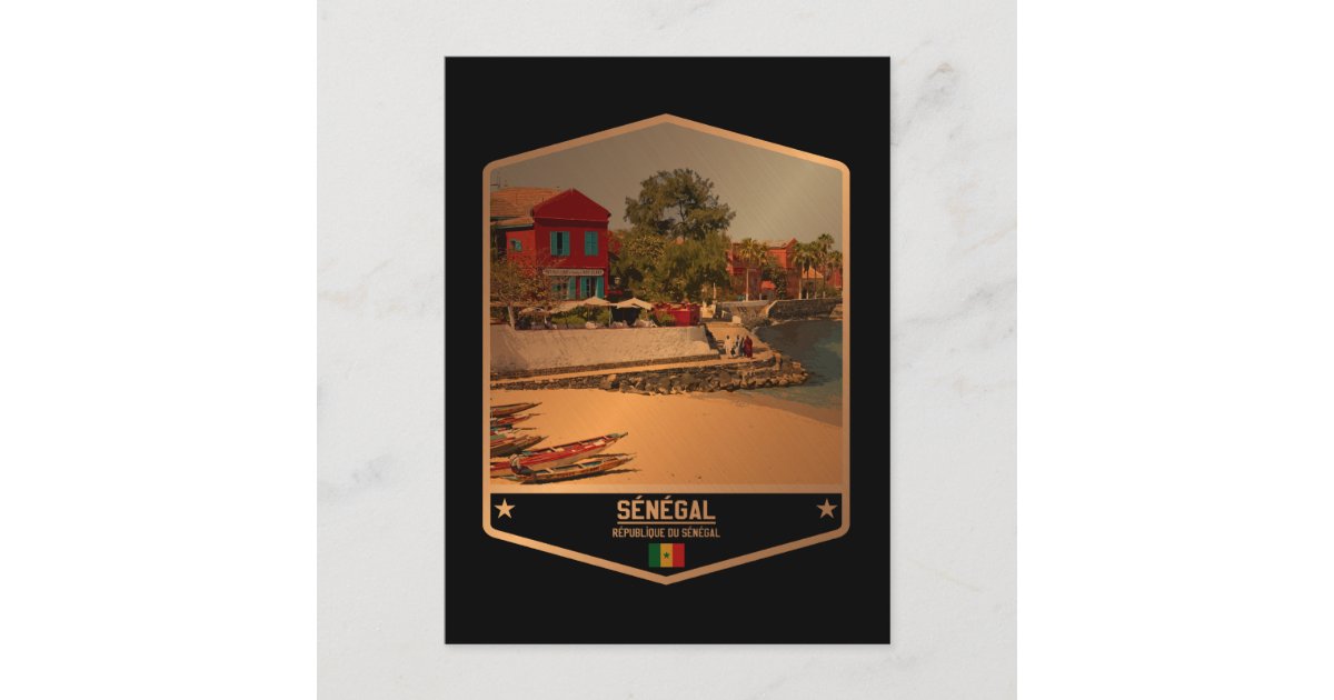 Senegal Postcard | Zazzle