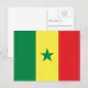 Senegalese Flag, Flag of Senegal Postcard | Zazzle