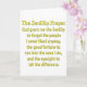 Senility Prayer Card | Zazzle