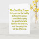 Senility Prayer Card | Zazzle