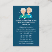 Senior Caregiver Home Health Care Business Card | Zazzle