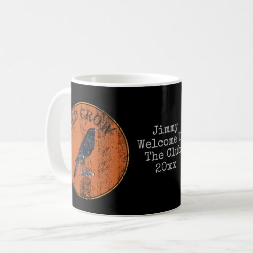 Senior Citizen Old Crow Geezer Gag Gift Coffee Mug | Zazzle