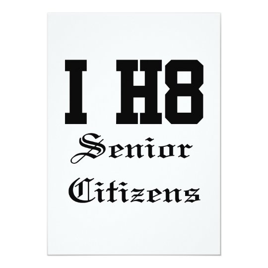 senior citizens invitation | Zazzle.com