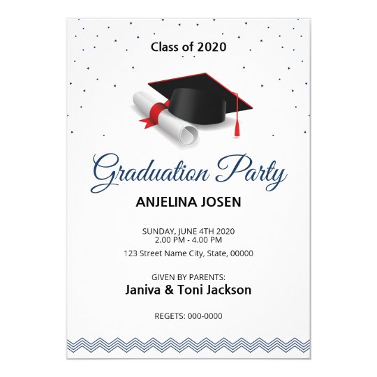 Senior Graduation Announcement and Invitation | Zazzle.com