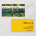 Senior Life Insurance Agent Business Card | Zazzle