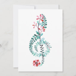 Senior Music Recital Invitation | Zazzle