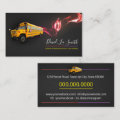 Senior Transportation / Bus driver Business Card | Zazzle