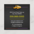 Senior Transportation / Bus driver Square Business Card | Zazzle