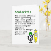 Senioritis Card | Zazzle