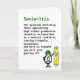 Senioritis Card | Zazzle