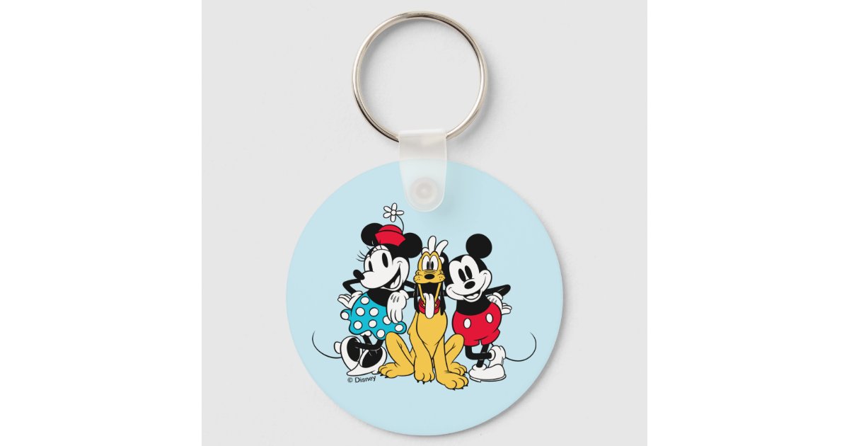 Sensational 6 | Trio of Friends Keychain | Zazzle