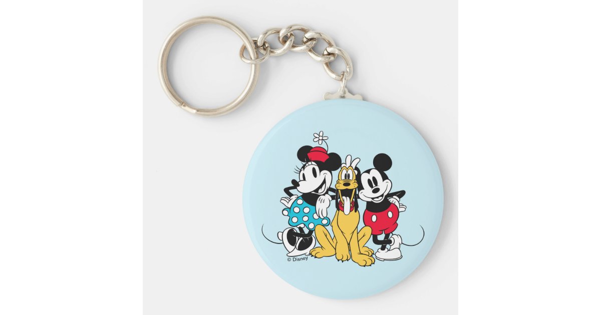 Sensational 6 | Trio of Friends Keychain | Zazzle.com