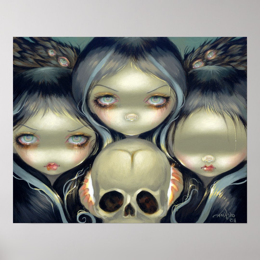 Senseless Prophecy ART PRINT witch pop surrealism | Zazzle