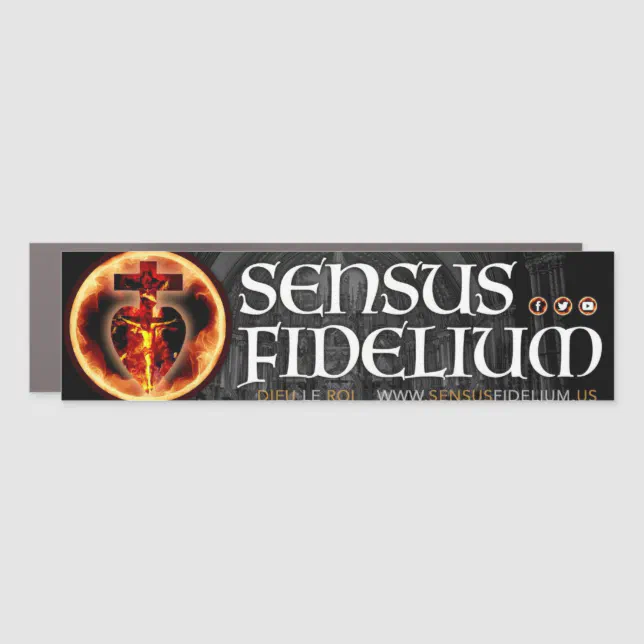 Sensus Fidelium logo Magnet | Zazzle