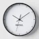 Seoul Korea Time Zone Newsroom Style Clock | Zazzle