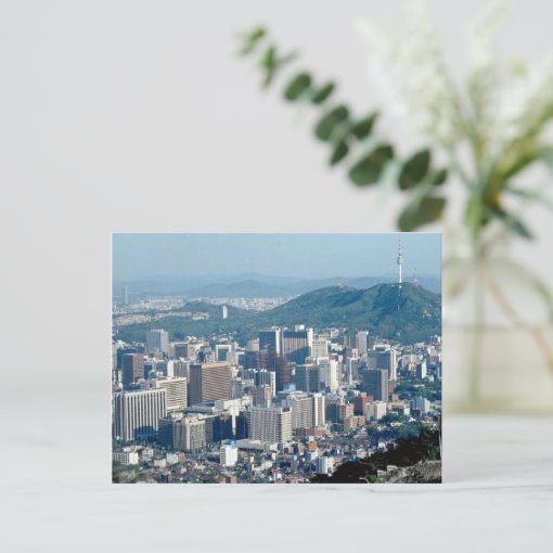 Seoul, South Korea Postcard | Zazzle