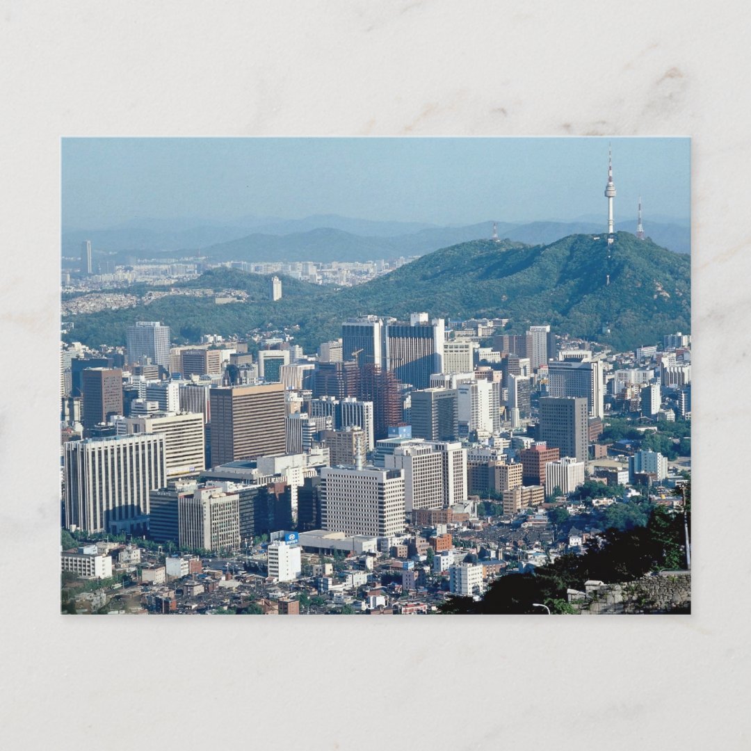 Seoul, South Korea Postcard | Zazzle