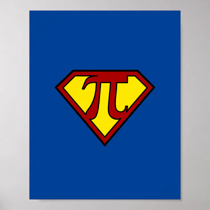 Seper Pi man Poster | Zazzle