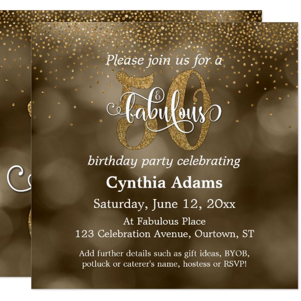 Fake Invitations | Zazzle