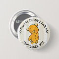 September 9th is National Teddy Bear Day Holiday Button | Zazzle
