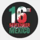 September Mexican Independence Day Shirt Mexico Fl Classic Round ...