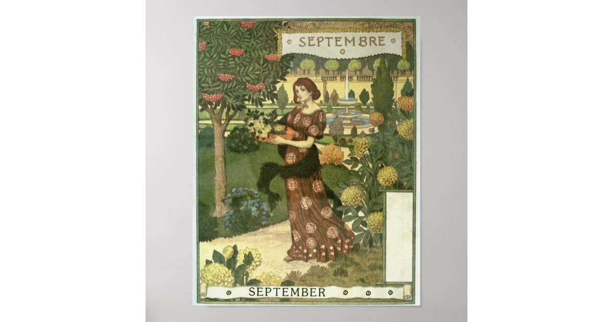 September Poster | Zazzle