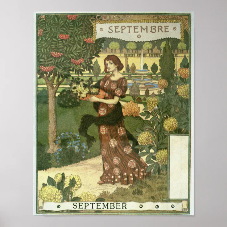 September Poster | Zazzle