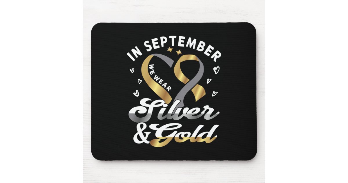 September We Wear... Asl Deaf Pride Deaf Awareness Mouse Pad | Zazzle