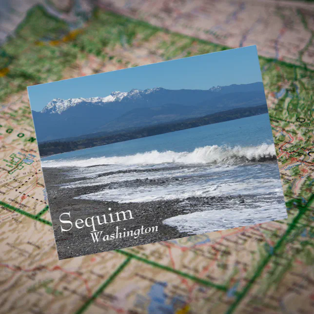 Sequim, Washington Travel Photo Postcard | Zazzle