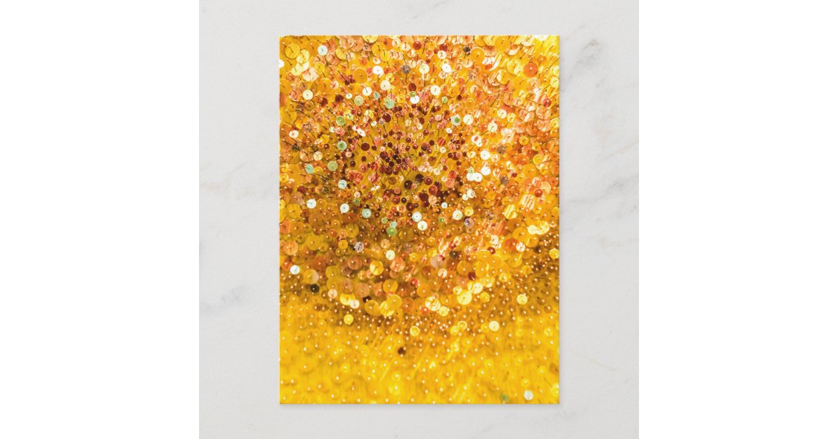 Sequins and Pins Postcard | Zazzle