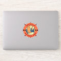 Sequoia National Park Illustration Retro Compass Sticker | Zazzle